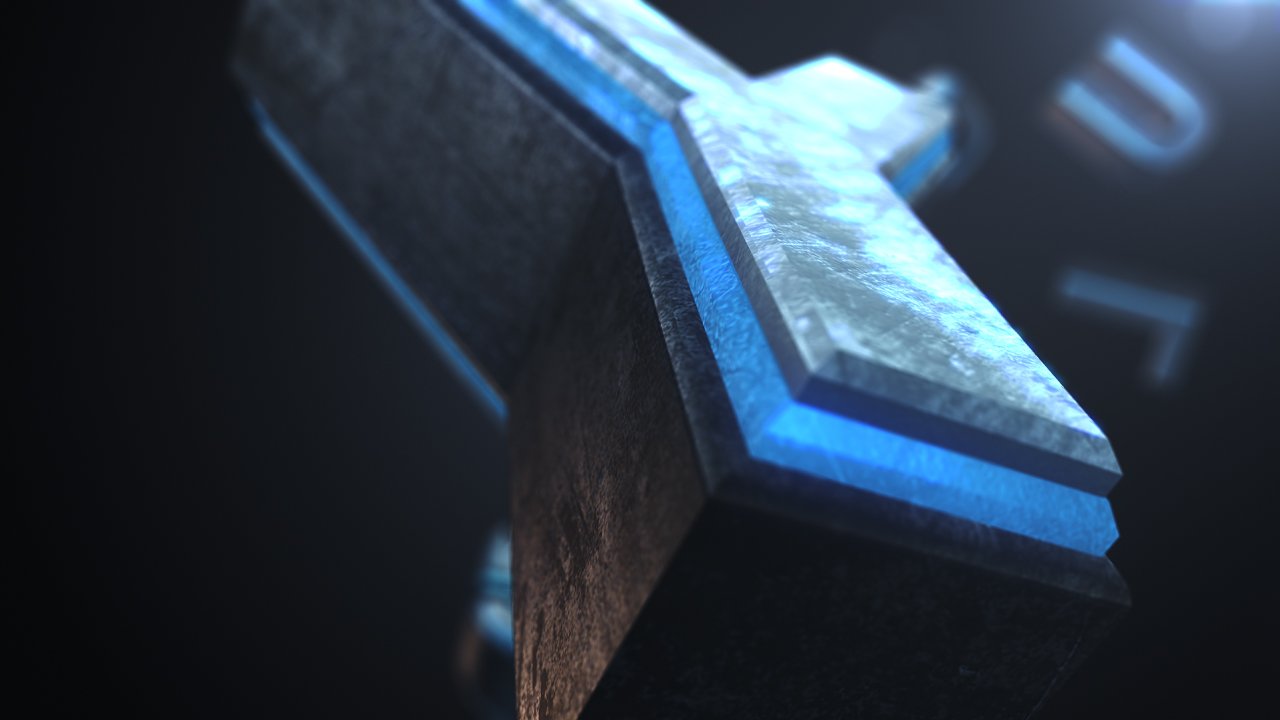 Video Logo #58 – 3D Text Blue - OrderYourVideo.com